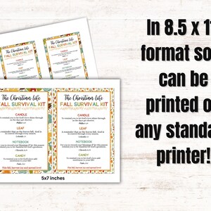 God's Survival Kit Christian Teacher Appreciation Church Volunteers ...