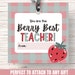 Berry Best Teacher Appreciation Gift Tag Primary Teacher Appreciation ...