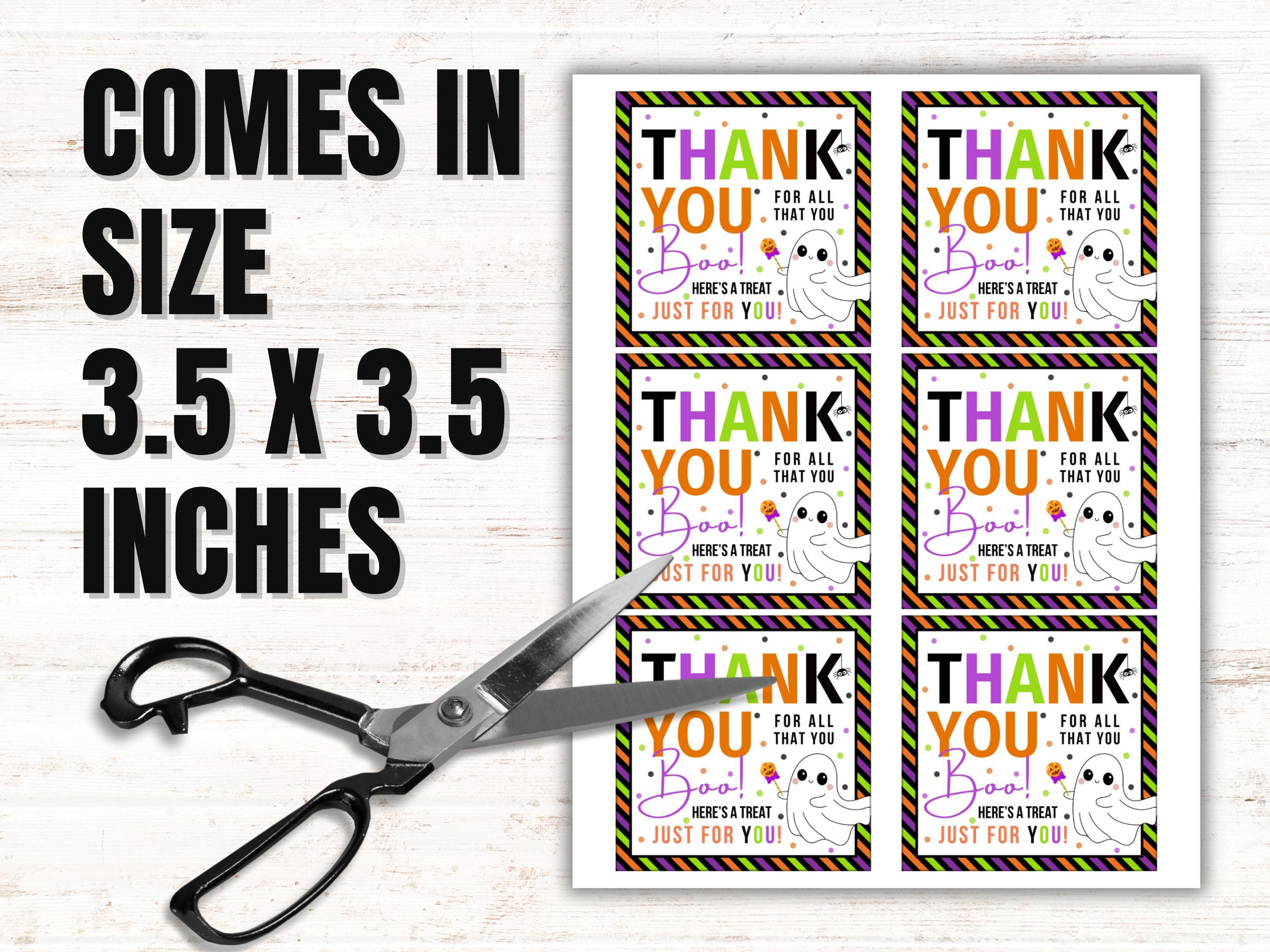 Employee Halloween Tag Teacher Appreciation Candy Tags Halloween Tags ...