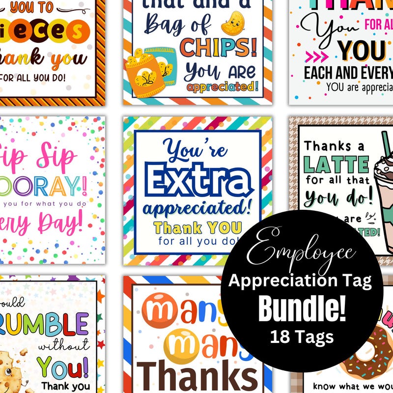 Employee Appreciation Theme Ideas - Etsy New Zealand