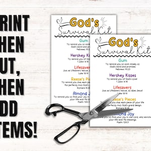 God's Survival Kit Church Tags Printable Survival Kit From God ...