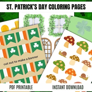 Leprechaun Trap Kit Printable, St Patrick's Day Catch a Leprechaun, DIY ...