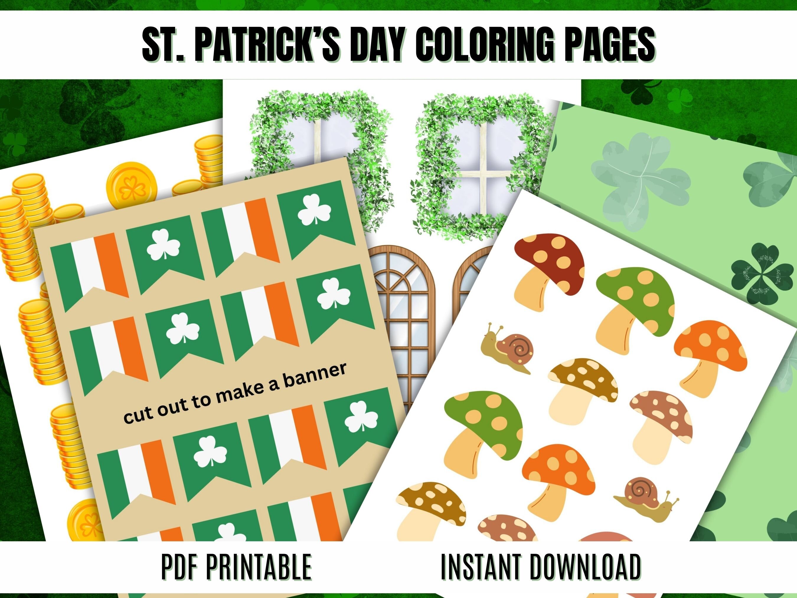 Leprechaun Trap Kit Printable, St Patrick's Day Catch a Leprechaun, DIY ...
