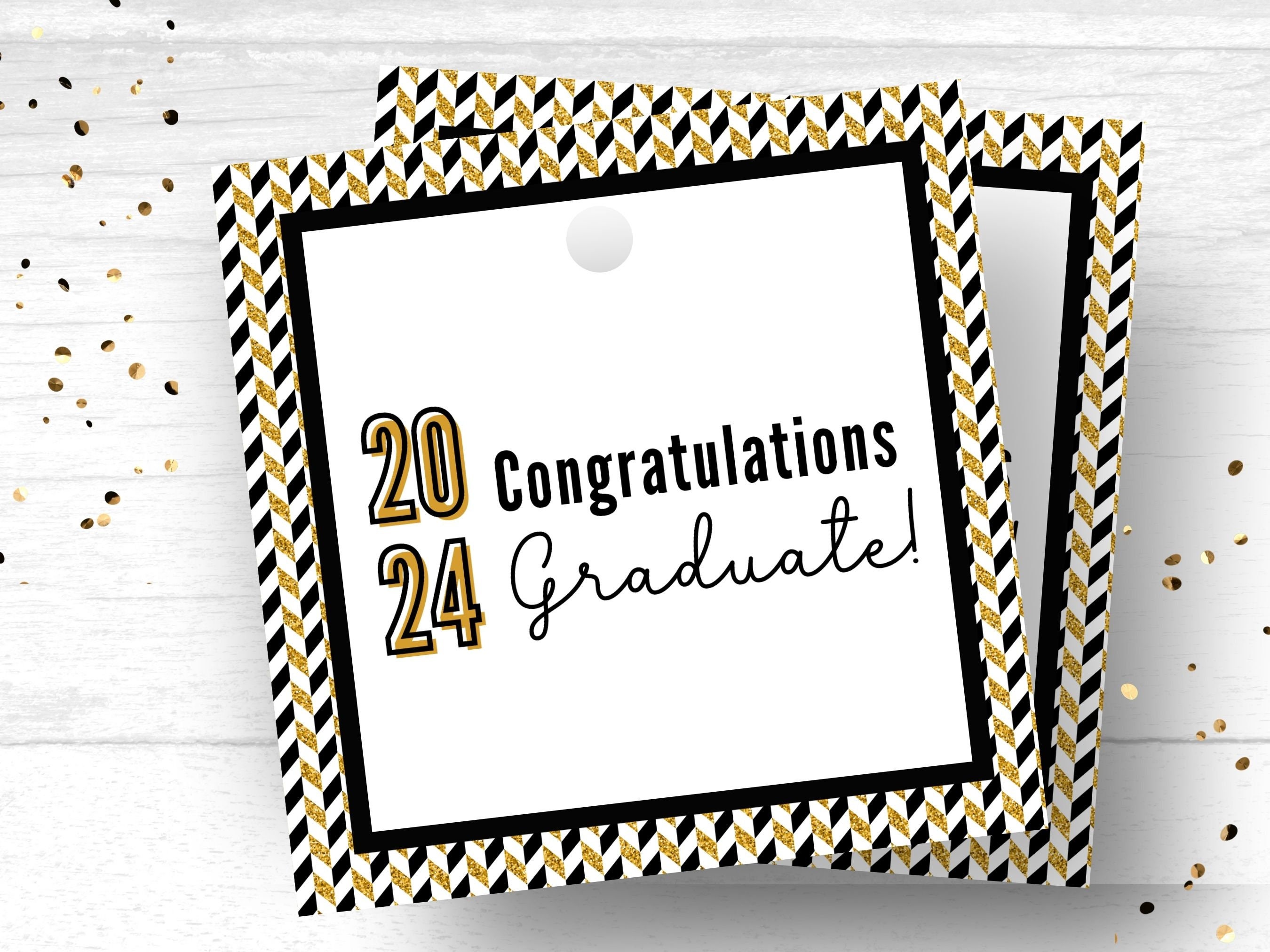 Class of 2024 Printable Tags Graduation Party Favor Tag Grad Party ...