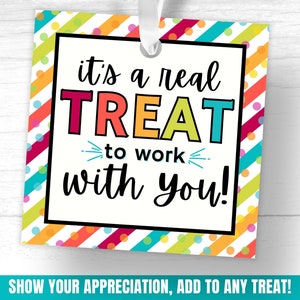 Candy Employee Appreciation Tag Team Appreciation Candy Thank You Tags ...