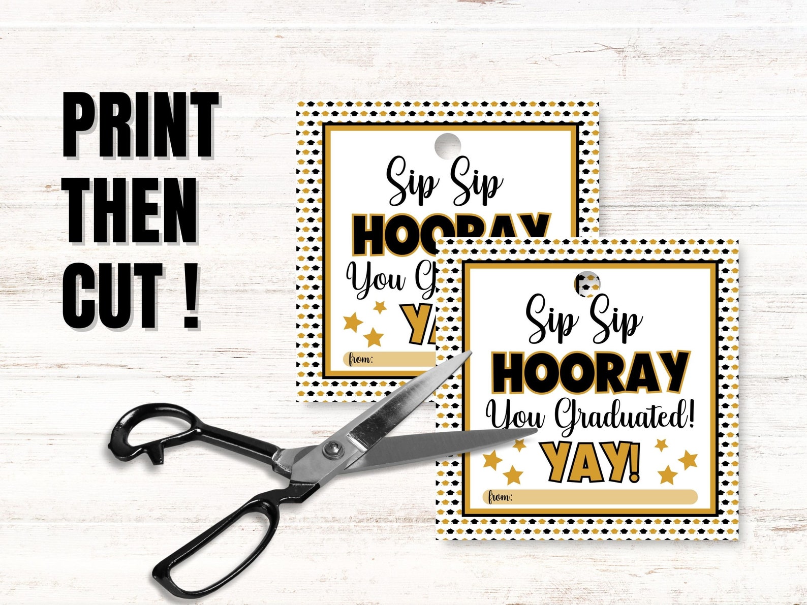 Sip Sip Hooray Graduation Tag Printable Sip Sip Hurray Graduation Tag ...