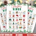 Christmas Bingo Printable, Christmas Family Fun, Christmas Game ...