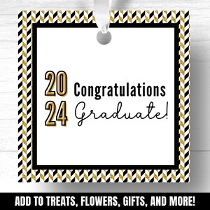 Class of 2024 Printable Tags Graduation Party Favor Tag Grad Party ...