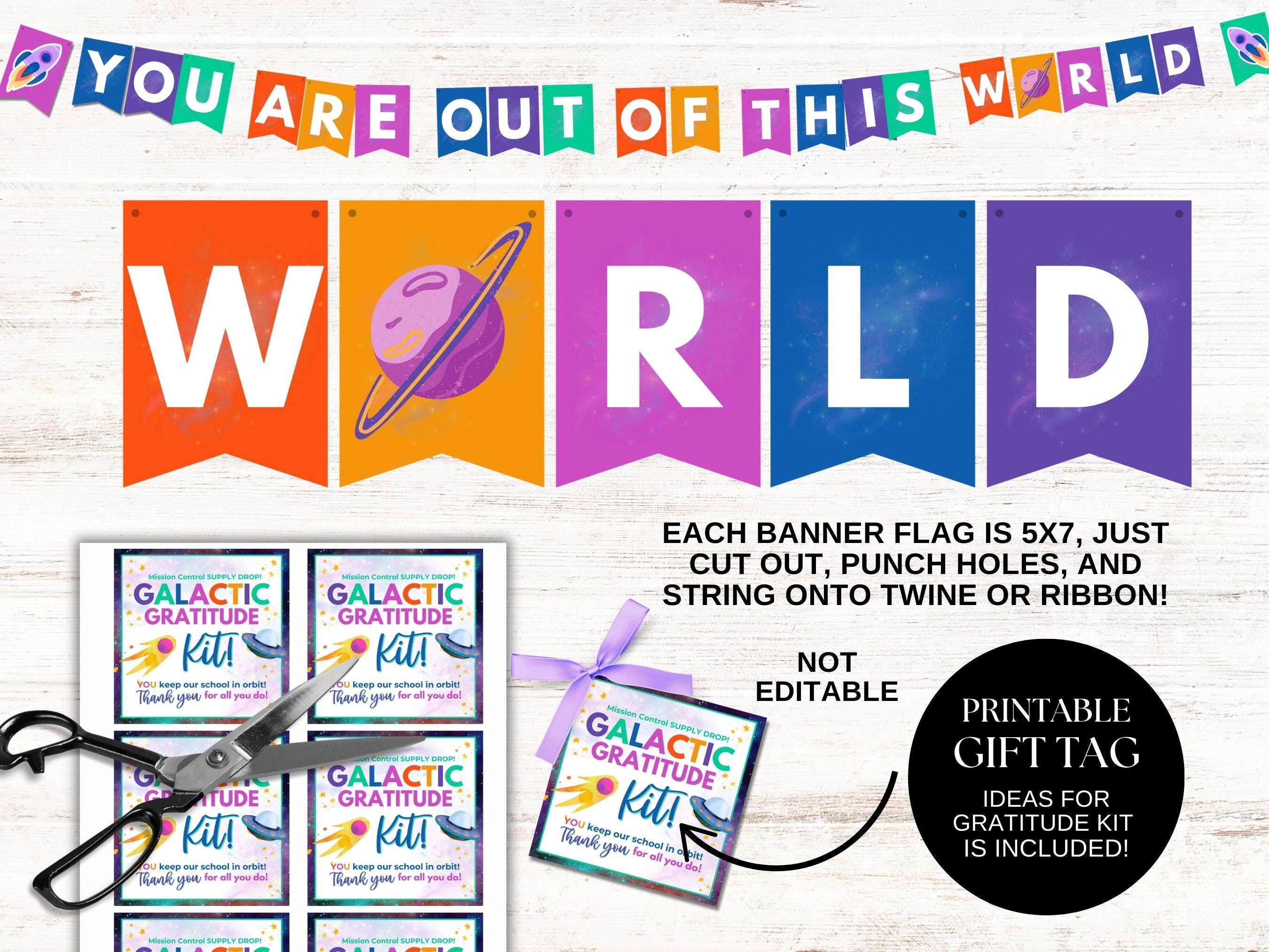 Teacher Appreciation Week Bundle Theme Ideas Editable Teacher Itinerary ...