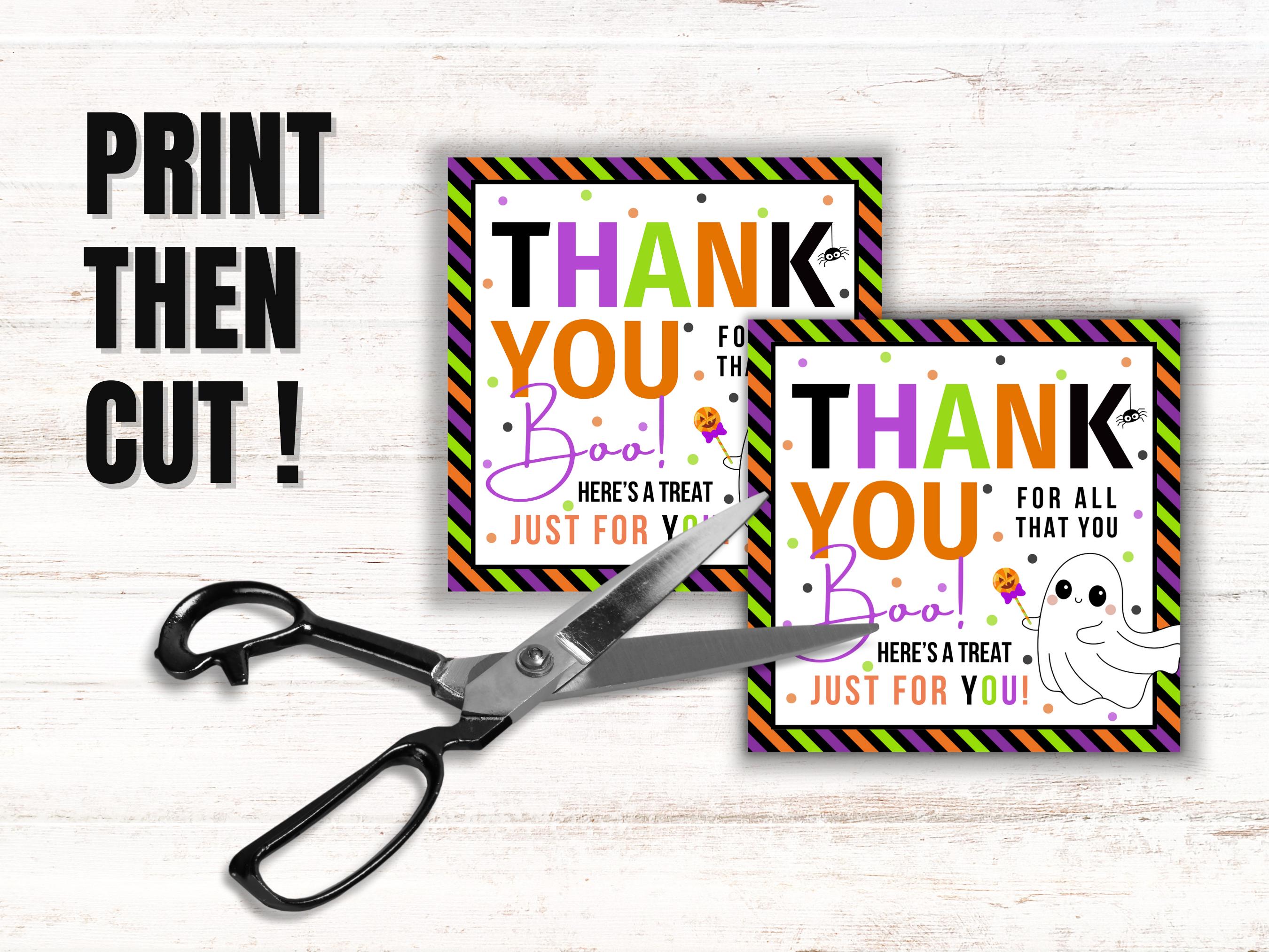 Employee Halloween Tag Teacher Appreciation Candy Tags Halloween Tags ...