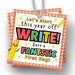 Back to School Gift Tags for Pencils Printable First Day of School ...