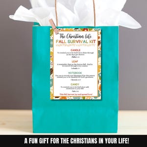 God's Survival Kit Christian Teacher Appreciation Church Volunteers ...