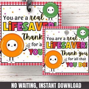 Employee Appreciation Day Gift Tags Employee Appreciation Tags Teacher ...