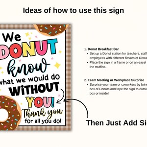 Teacher Appreciation Breakfast Sign Teacher Appreciation Breakfast Sign ...