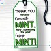 Mint Tags Staff Appreciation Teacher Appreciation Gift Tags Chewing Gum ...