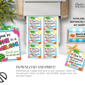 Beach Teacher Appreciation Sign Bundle Theme Ideas Weekly Theme Beach ...