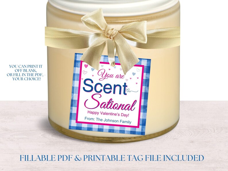 Valentine Tag Bath & Body Work Inspired Scent-sational Gift Tag, Non ...