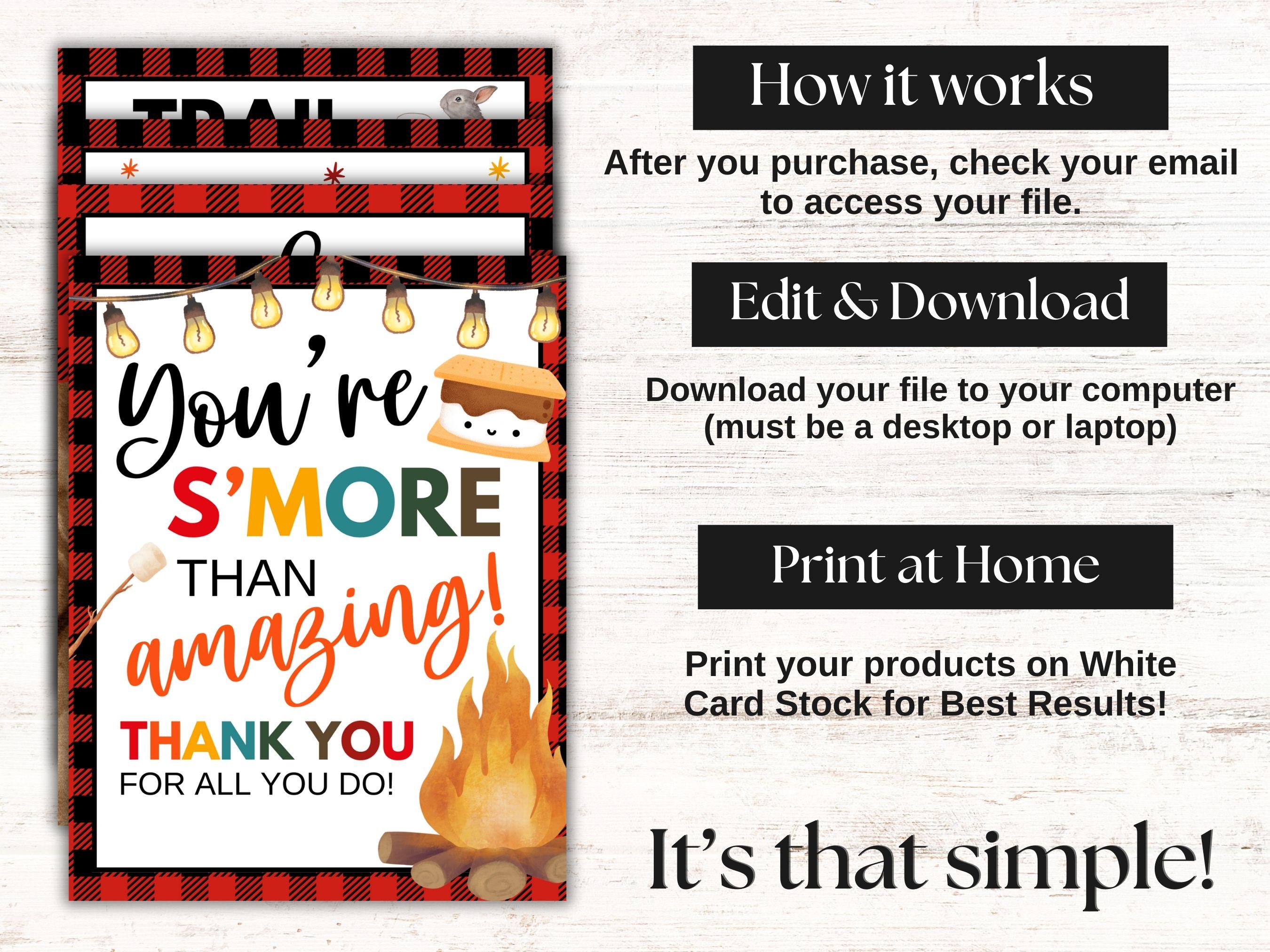 Camping Teacher Appreciation Sign Bundle Theme Ideas Weekly Theme Camp ...