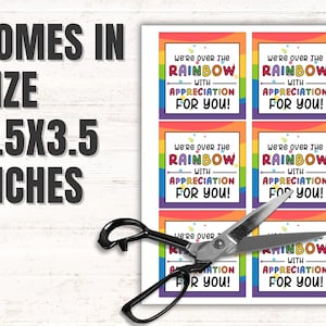 Candy Tags Teacher Appreciation Employee Appreciation Candy Tag Teacher ...