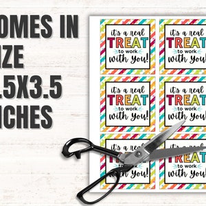 Candy Employee Appreciation Tag Team Appreciation Candy Thank You Tags ...