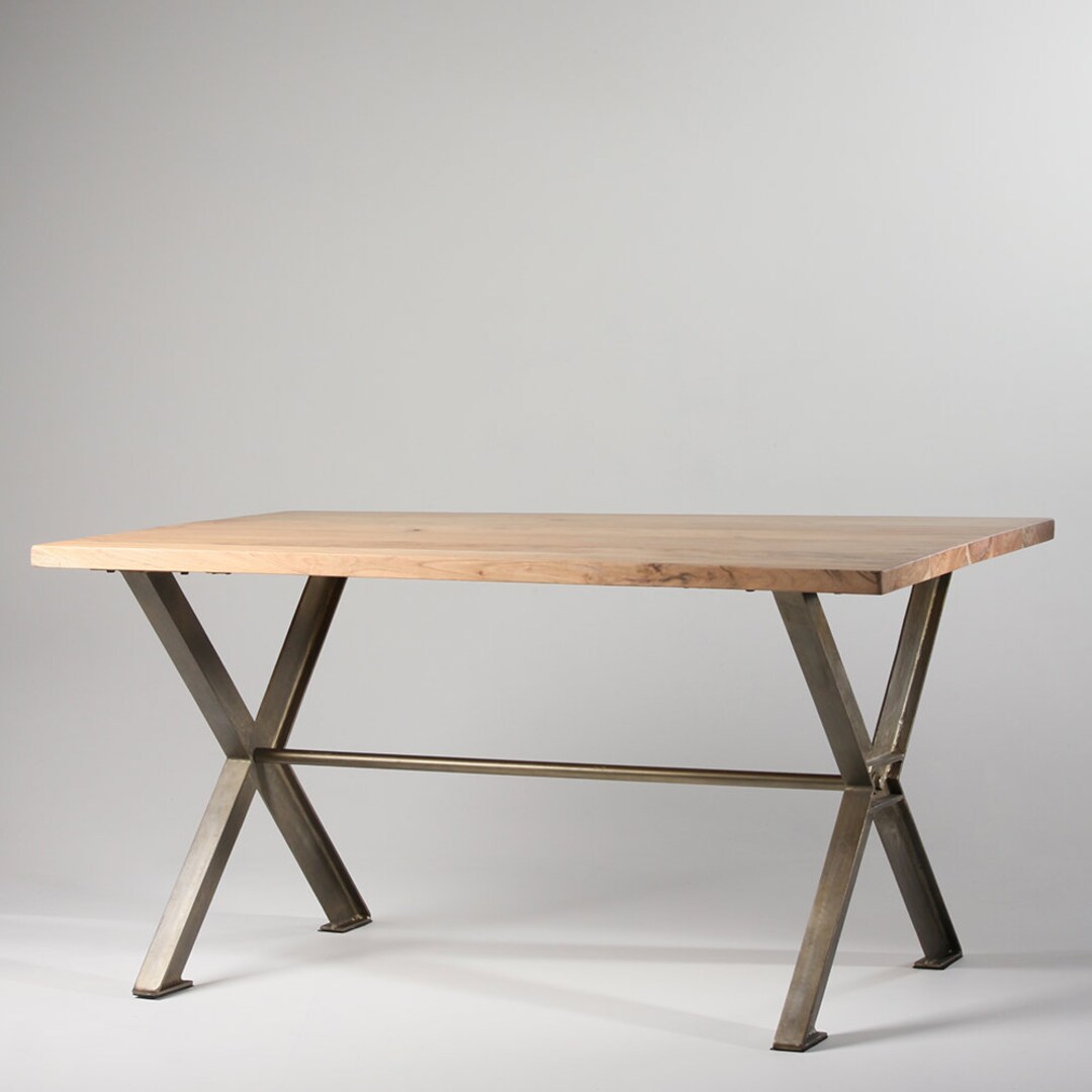 Chester Dining Table Industrial Style Kitchen Straight Edge - Etsy