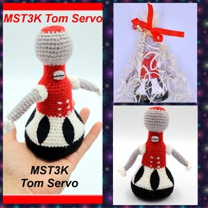 MST3K Tom Servo Shelf/tabletop Doll Tom Servo From Mystery Science ...