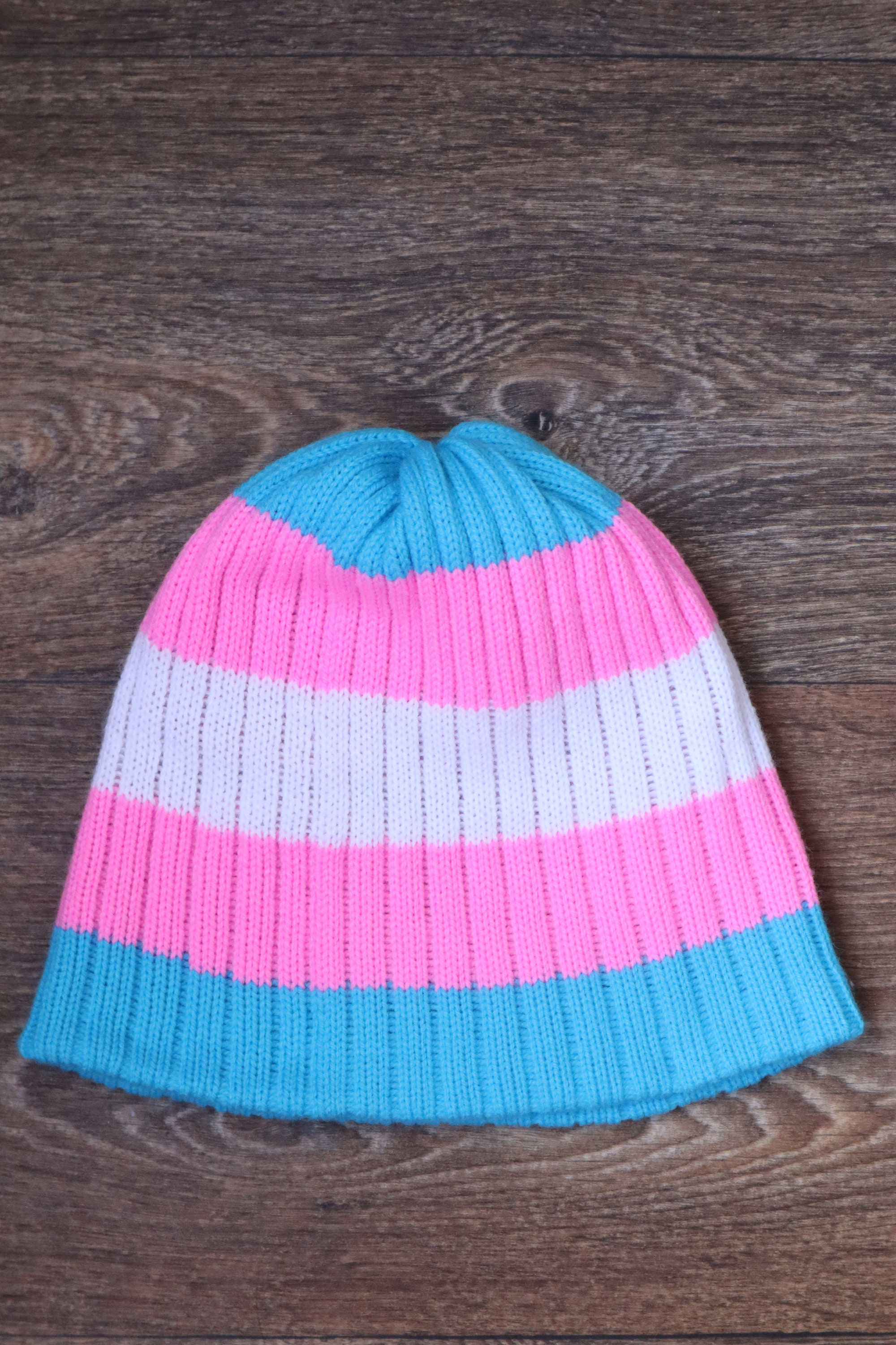 LGBT Trans Beanie Hat Flag Transgender Beanie Knitted hat | Etsy