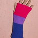 Bi Pride Gloves LGBT Bisexual Pride Gloves Pink, Purple and Blue Gloves ...
