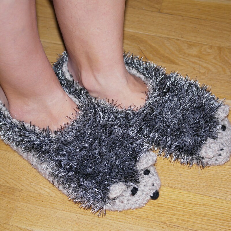 Animal Slippers - Etsy