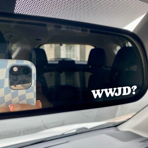 Different Messages to Choose From | Christian Car Mirror Decal | Faith ...