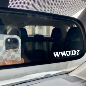 Different Messages to Choose From | Christian Car Mirror Decal | Faith ...