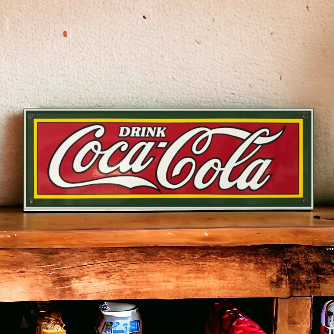 Porcelain Coca-cola Sign Vintage Andy Rooney Sign - Etsy