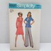 Simplicity Sewing Pattern 6897 - Etsy