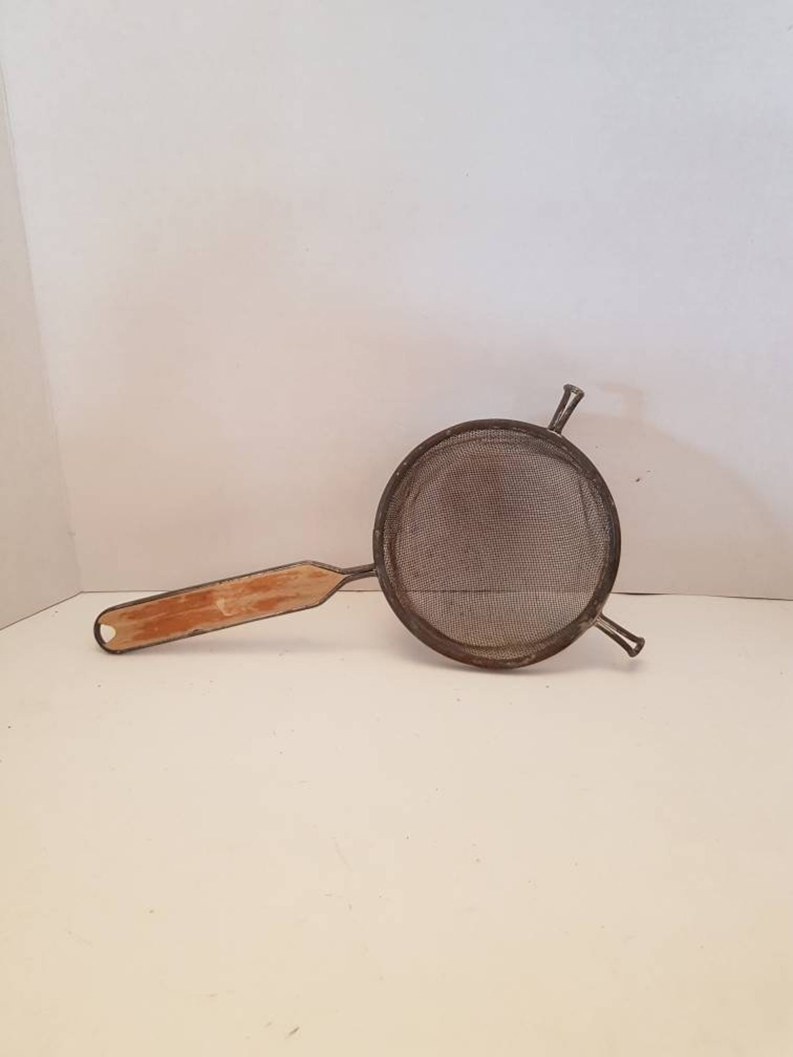 Colander Strainer Antique Kitchen Tool | Etsy