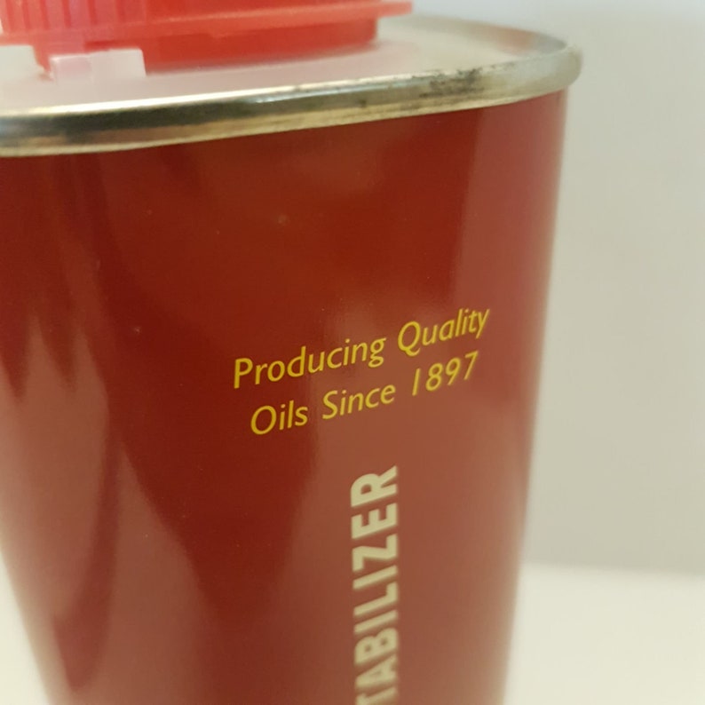 Shell X-100 Oil Stabilizer Advertising Tin Oil Can | Etsy