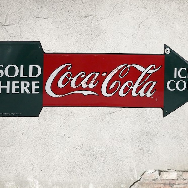 Coca Cola Sign - Etsy