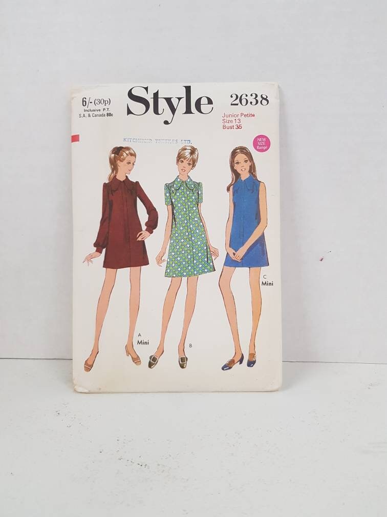Style Sewing Pattern 2638 - Etsy