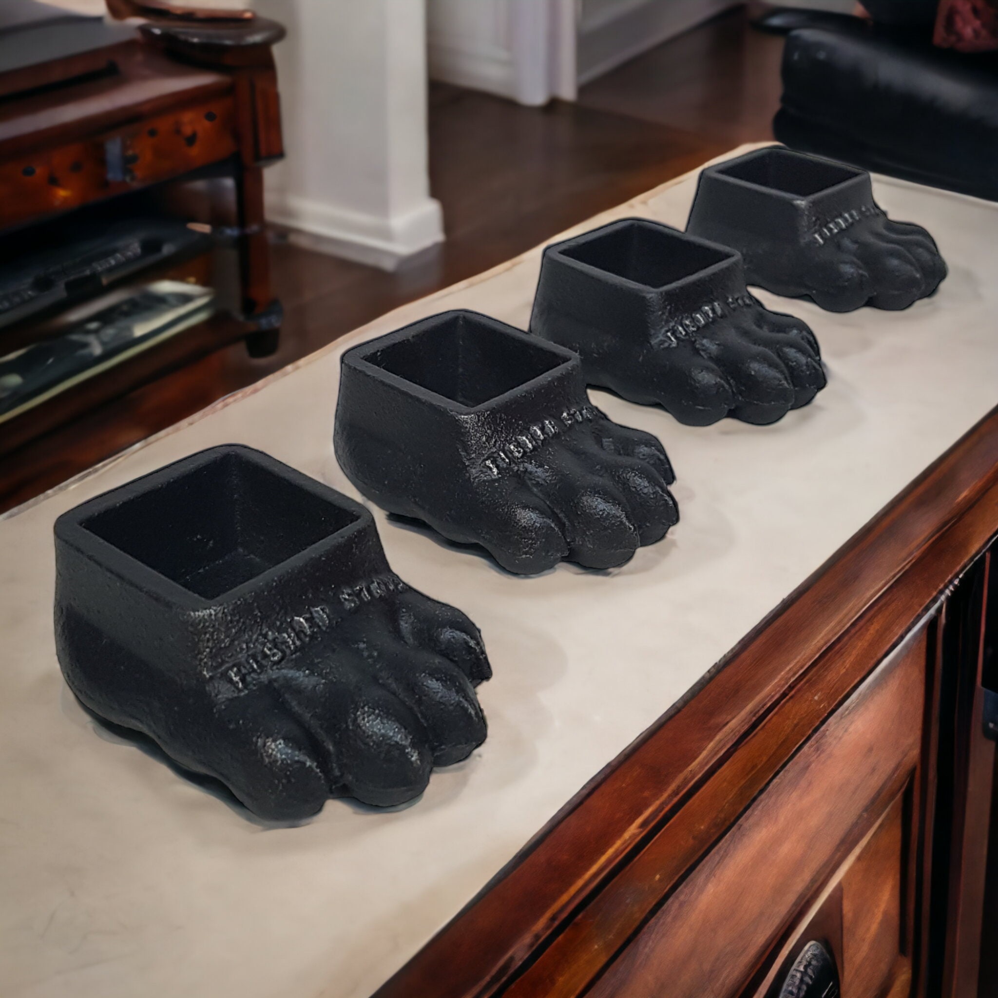 Fisher Wood Stove Feet Bear Paws - Etsy