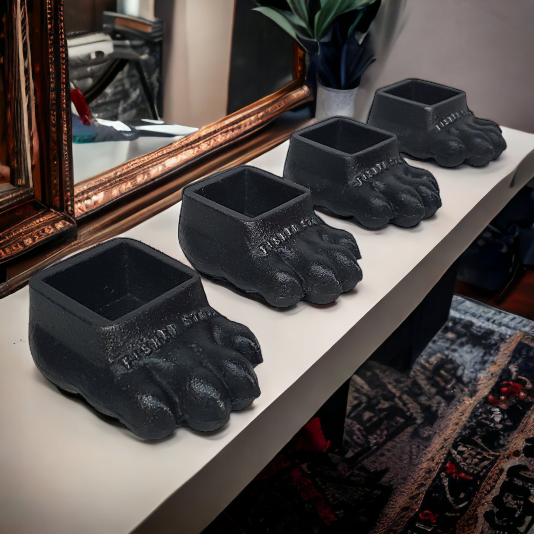 Fisher Wood Stove Feet Bear Paws - Etsy