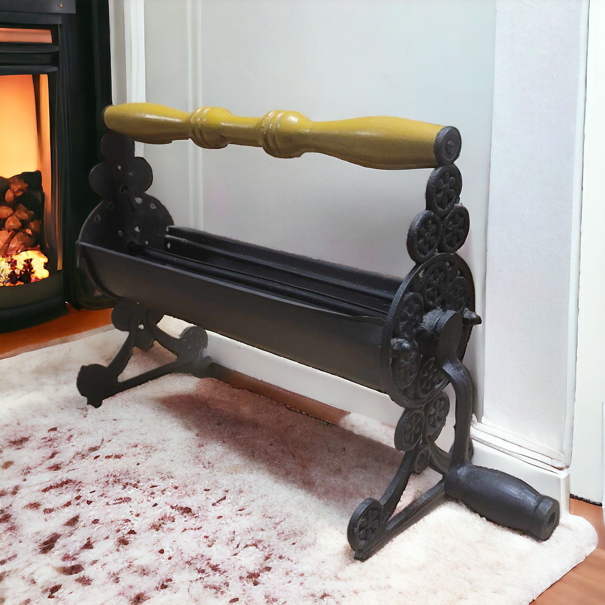 Newspaper Log Roller Cast Iron Wood Stove Accesories - Etsy