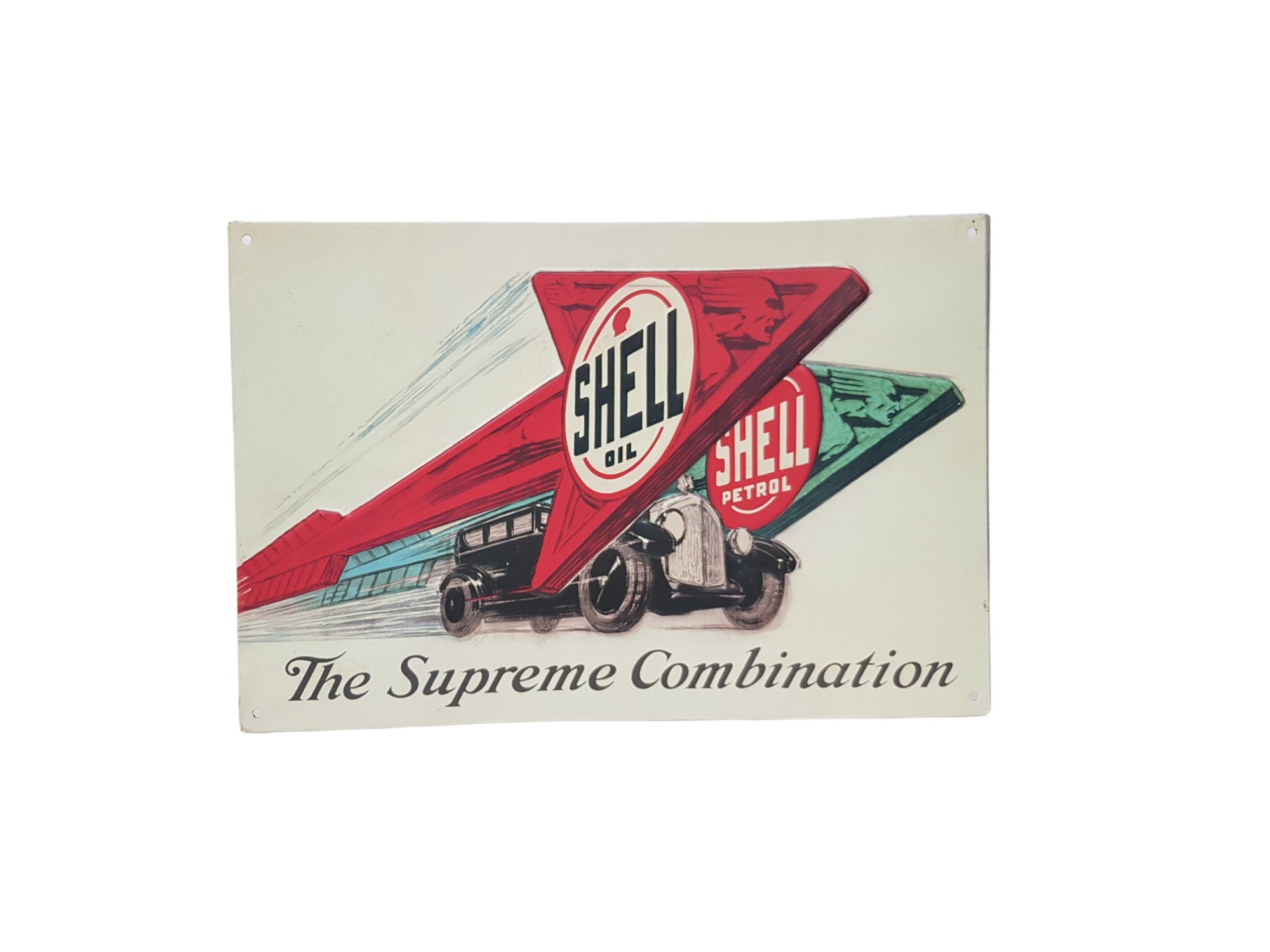 Shell Motor Oil Vintage Style Metal Sign - Etsy