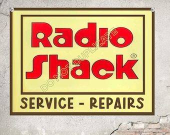 Radio Shack Sign - Etsy