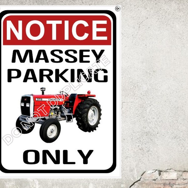 Tractor Parking Only Sign - Etsy