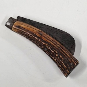 Rare Joseph Rogers & Sons No. 6 Stag Antler Folding Knife 8" Victorian ...