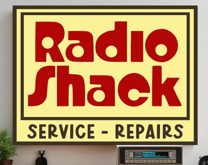 Radio Shack - Americas Technology Store - Radioshack - Etsy