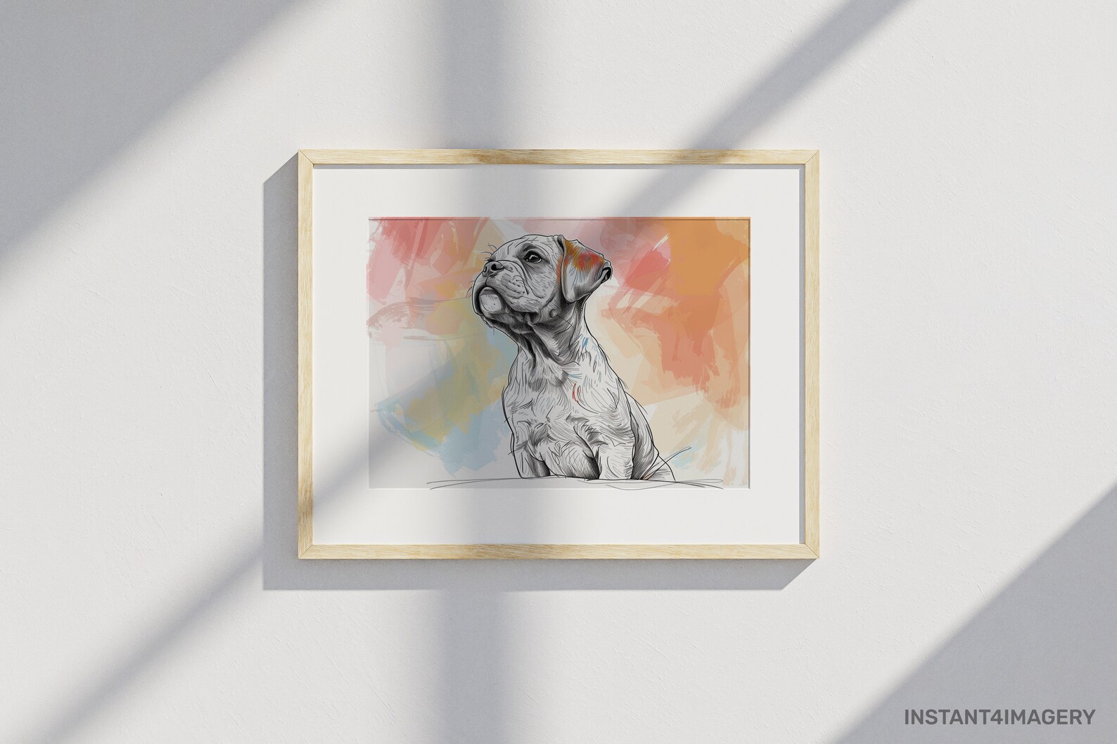 Puppy Art Line Art Puppy Painting Pups Puppy Artwork Cute Puppies Art ...