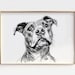 Labrador Line Drawing Labrador Wall Art Line Drawing Labrador Retriever ...