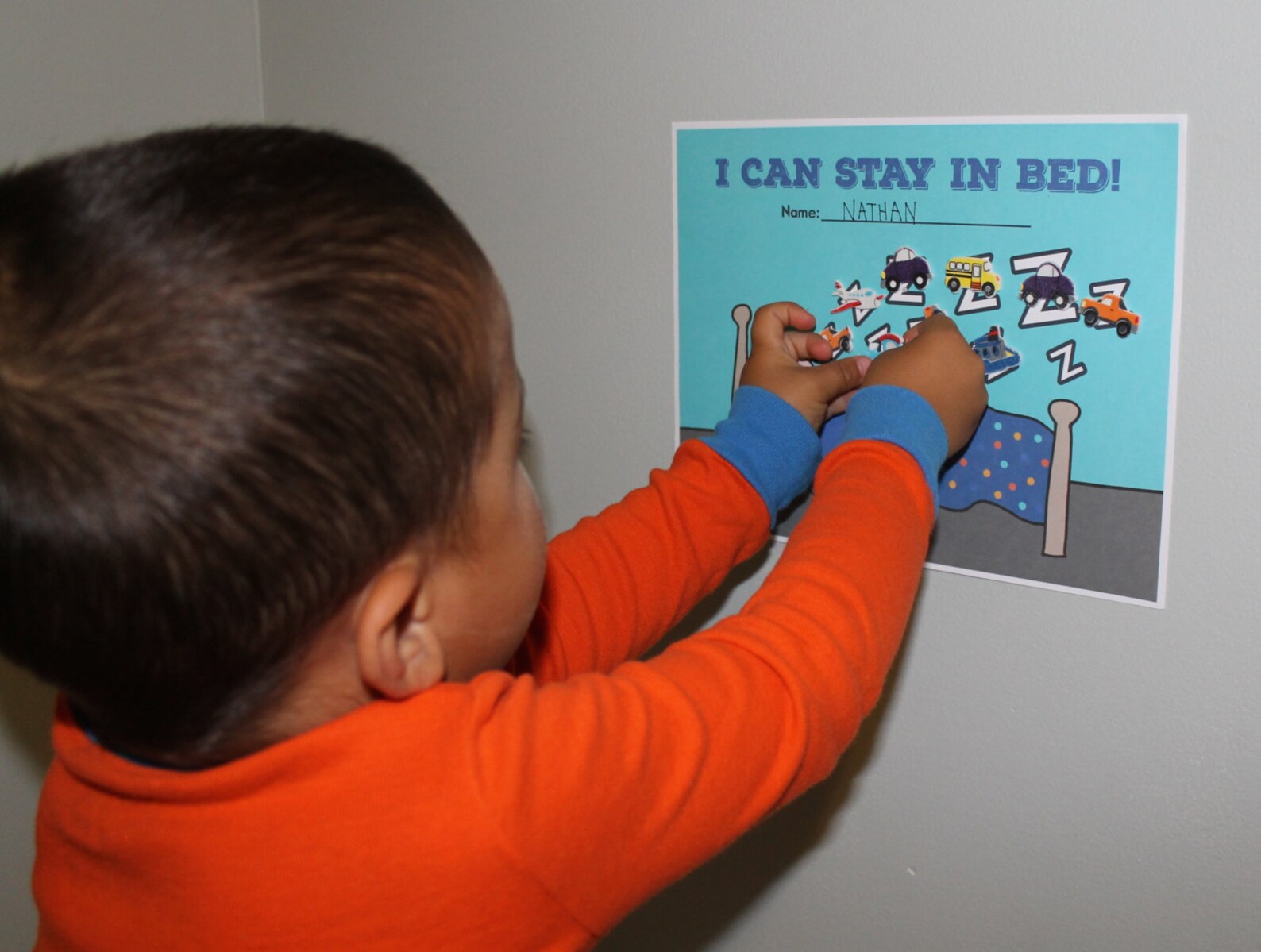 I Can Stay in Bed, Sleep Chart, Printable, Instant Download, Digital ...