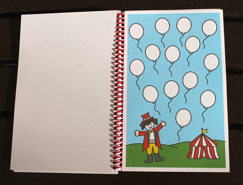 Boy/girl Circus Balloon Reward/behavior Chart/instant Download ...