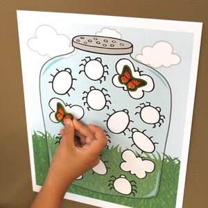 Printable Bug Jar Reward or Chore Chart, Digital Download, JPEG - Etsy